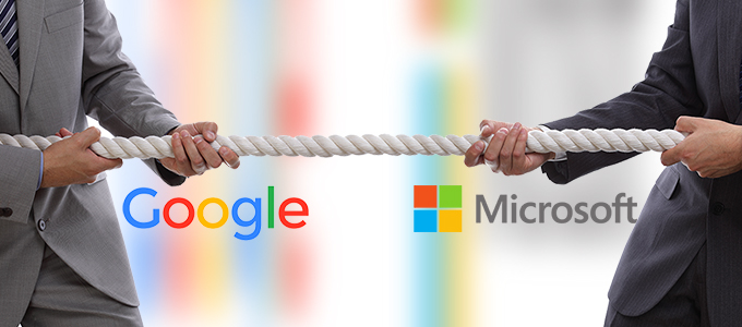 Idee-e-Soluzioni-Microsoft-VS-Google | Idee e Soluzioni S.r.l.